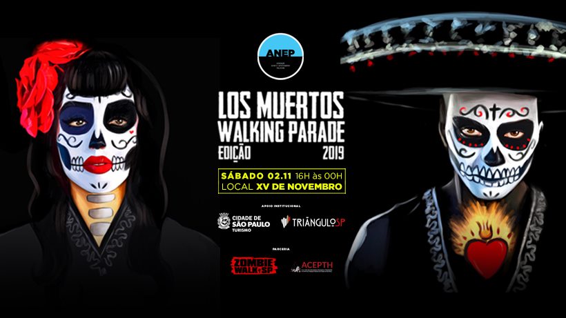 Los Muertos Walking Parade 2019 - Guia Gay São Paulo